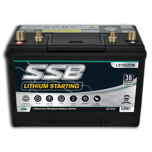 LS70ZZDM SSB Marine Lithium Dual Purpose Battery Suitable for AUX and