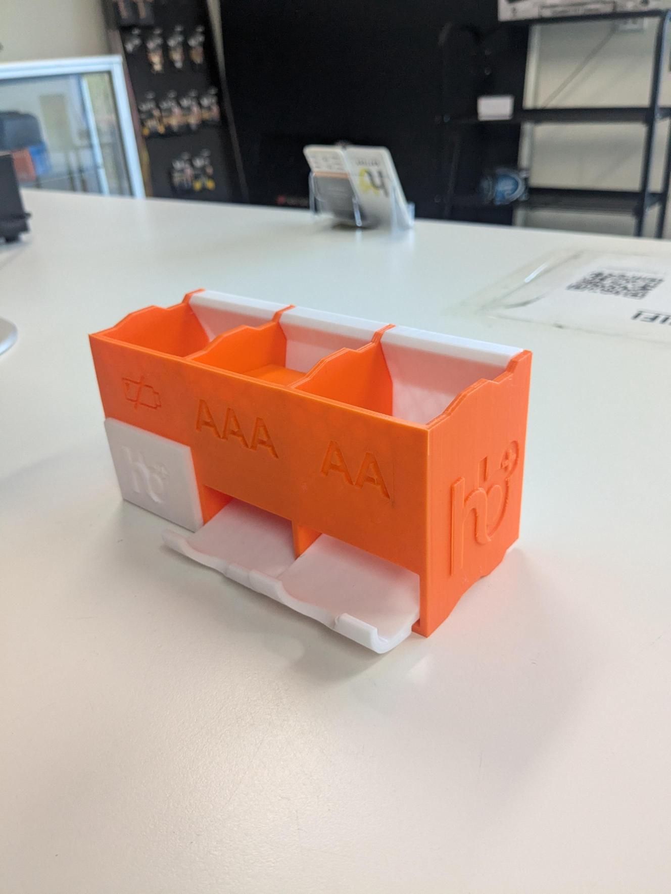 3D Printed Battery Holder/Dispenser