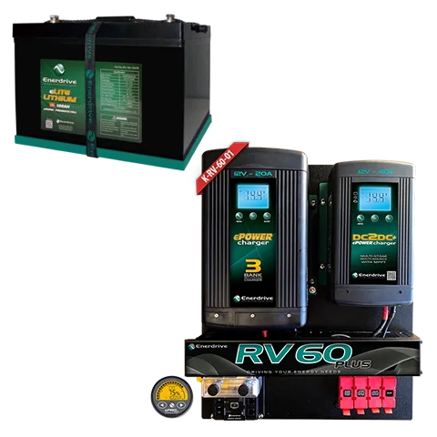 RV60-01 PLUS Board inc 100Ah eLITE Bundle K-RV60-01-100EL-BUNDLE