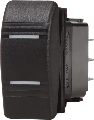 Switch Contura SPDT ON-OFF-ON Black BS-8283B