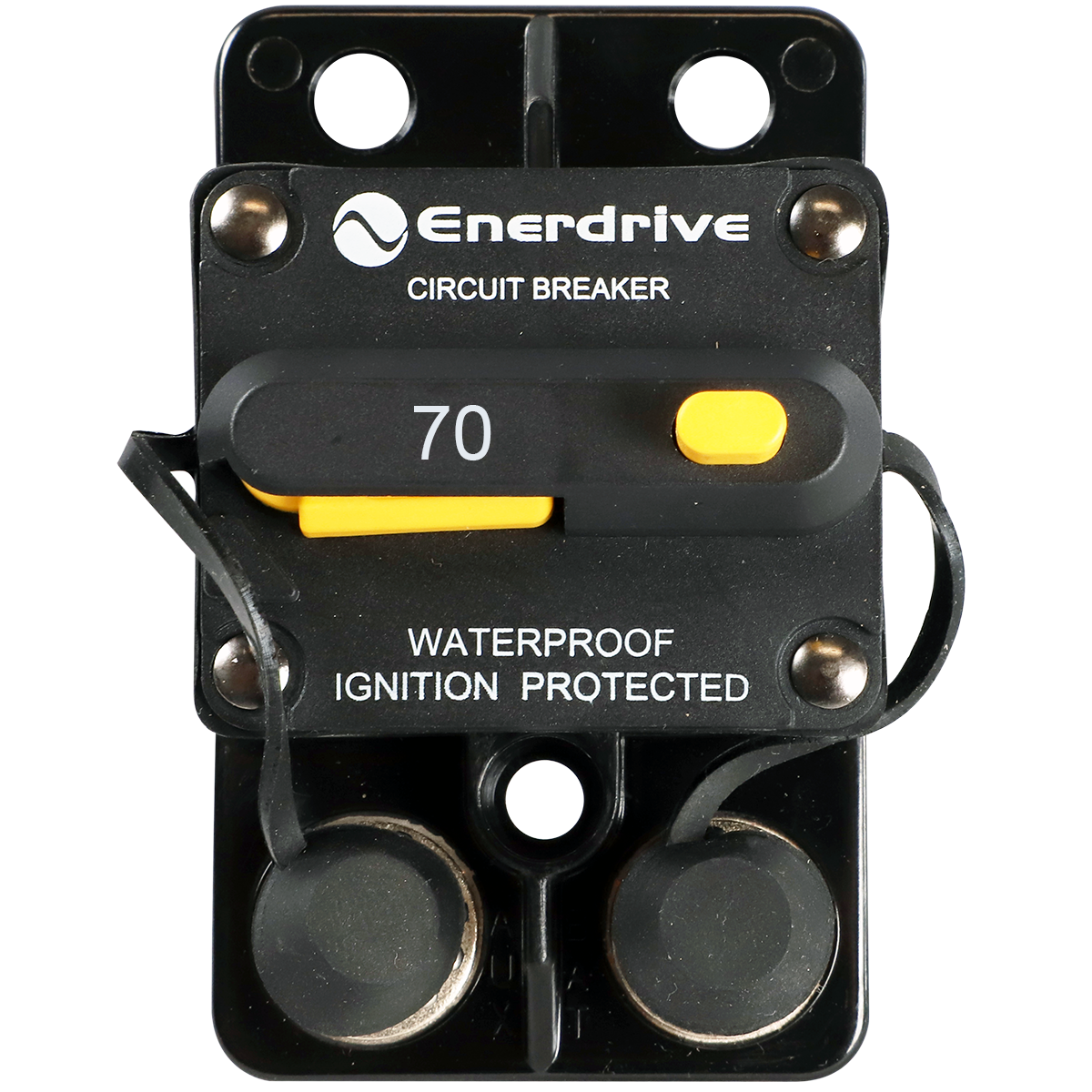 Enerdrive EN-RCB70 Surface Mount Resettable Breaker -70amp